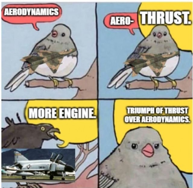 AERODYNAMICS acro- THRUST. MORE ENGINE. TRIUMPH OF THRUST OVER ...