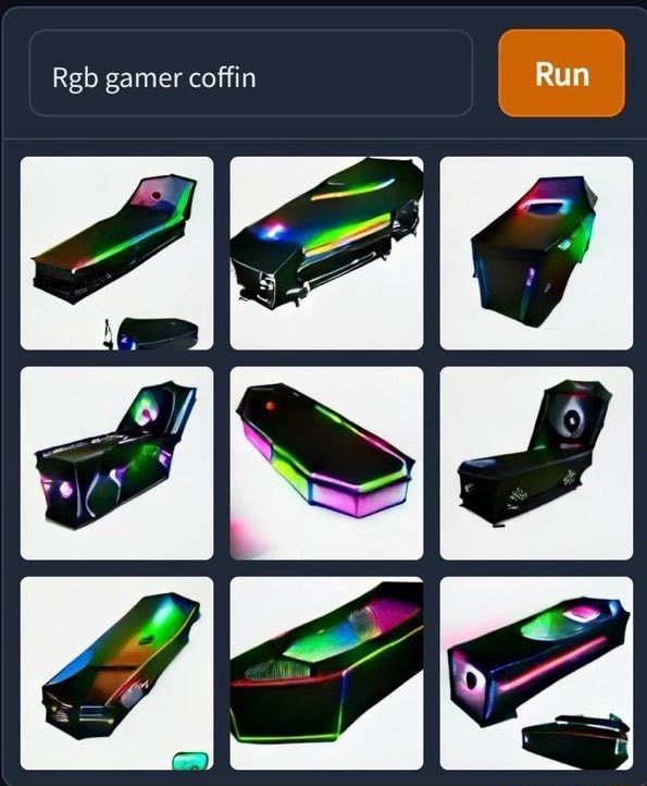 Run Rgb gamer coffin - iFunny
