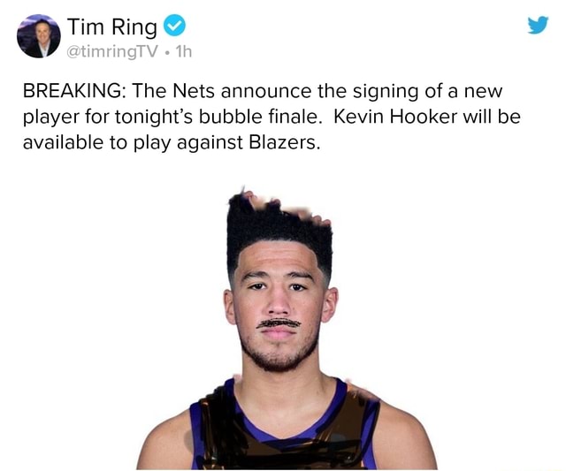 Tim Ring @timringTV BREAKING: The Nets announce the signing of a new ...