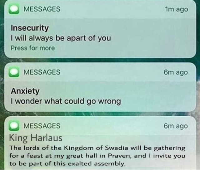 I will always be apart of you Press for Anxiety I wonder what could go ...