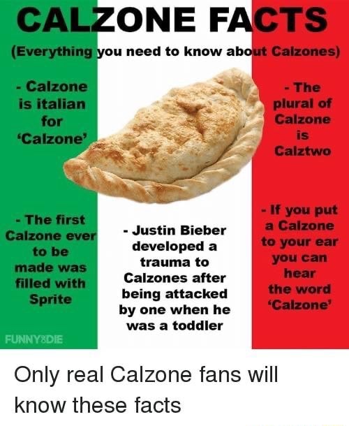 Developed trauma to Calzones after being attacked by ane when he ...