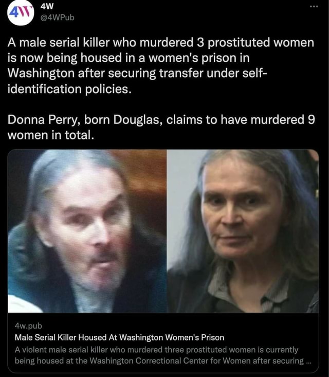 A male serial killer who murdered 3 prostituted women is now being ...