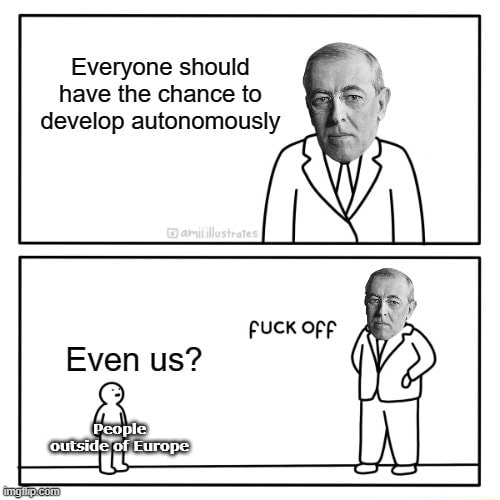 Everyone should have the chance to develop autonomously Even us ...