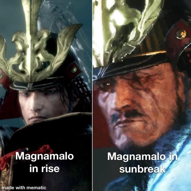 Magnamalo Magnamalo in in rise sunbreak - iFunny