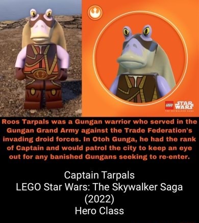 Roos Tarpals was a Gungan warrior who served in the Gungan Grand Army ...