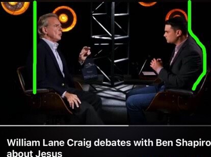 William Lane Craig debates with Ben Shapiro about Jesus - iFunny