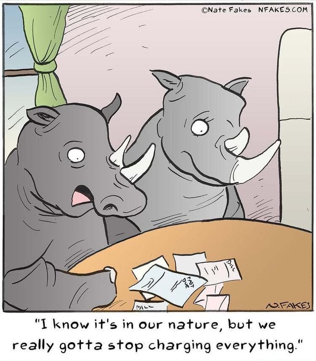 Credit: Nate Fakes Cartoons - ONate Fakes NFAKESCOM "L know it's in our ...