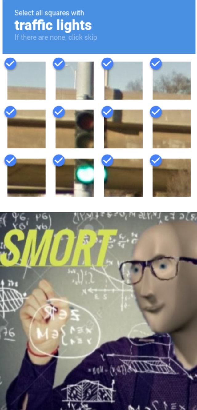 Select All Squares With TRAFFIC LIGHTS SMORT Select All Squares With 