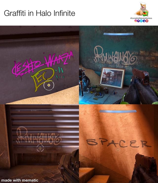 Graffiti in Halo Infinite al SS made with memagtic - iFunny