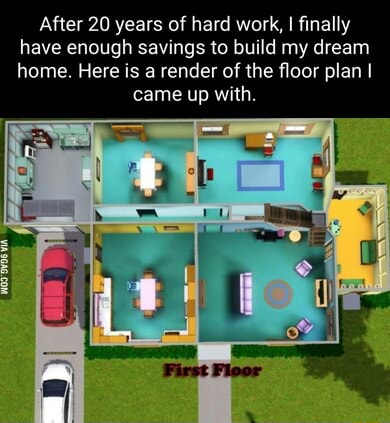 After 20 years of hard work, I finally have enough savings to build my ...