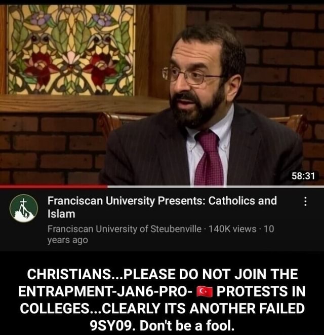 Franciscan University Presents: Catholics and Islam Franciscan University of Steubenville 140K ...