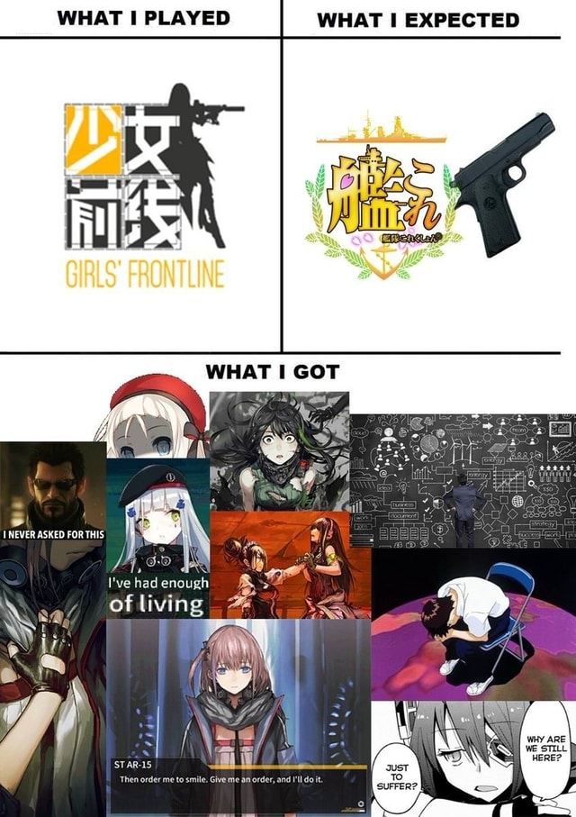 WHAT I PLAYED WHAT I EXPECTED - iFunny