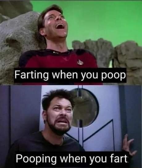 Farting when you poop Pooping when you fart - iFunny