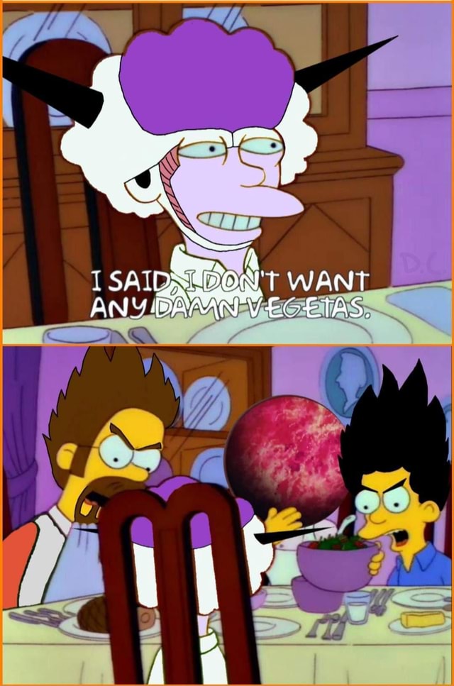 Simpsons meets DBZ - iFunny