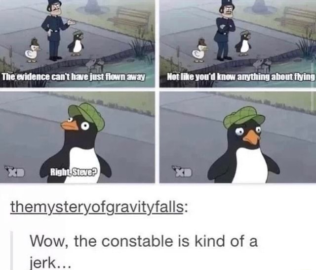 Wow, the constable is kind of a - iFunny