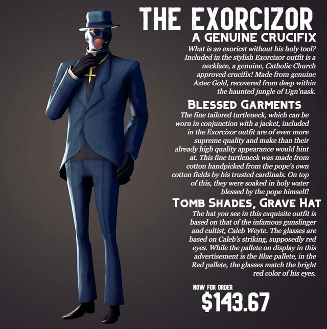 THE EXORCIZOR A GENUINE CRUCIFIX What is an exoricst without his holy ...