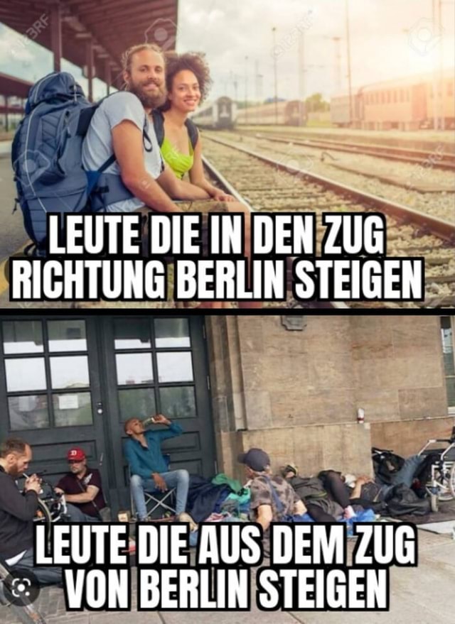 LEUTE DIE IN DEN ZUG RICHTUNG BERLIN STEIGEN _ LEUTE DIE AUS DEM ZUG ...