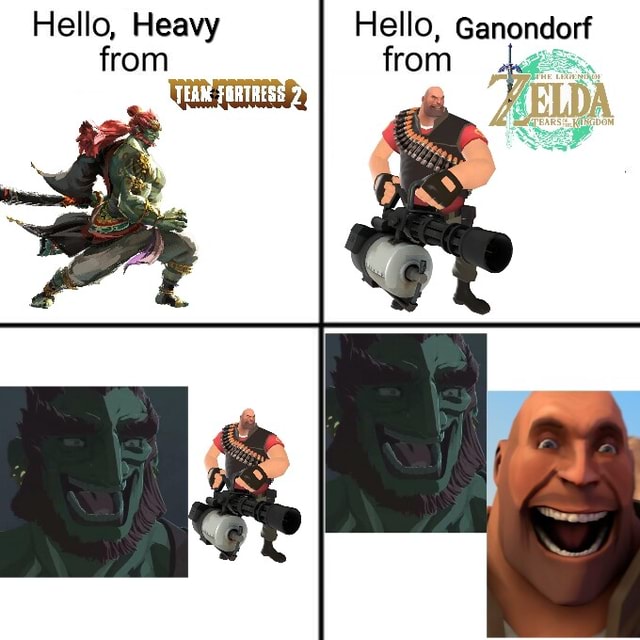 Hello, Heavy Hello, Ganondorf from from - iFunny