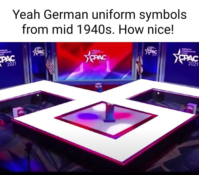 Yeah German uniform symbols from mid 1940s. How nice! - America’s best ...