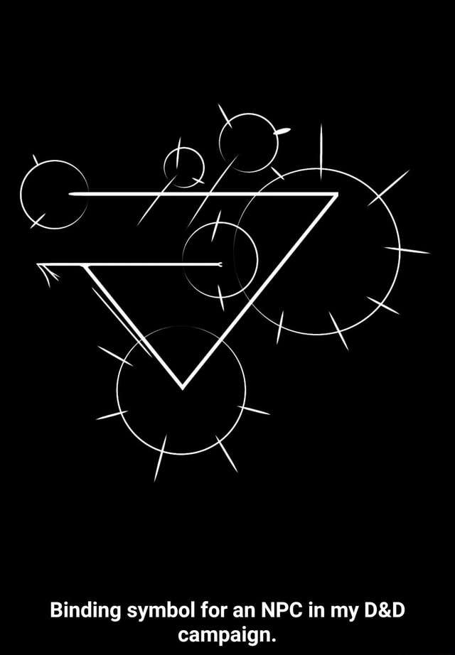 Binding symbol for an NPC in my D&D campaign. - Binding symbol for an ...