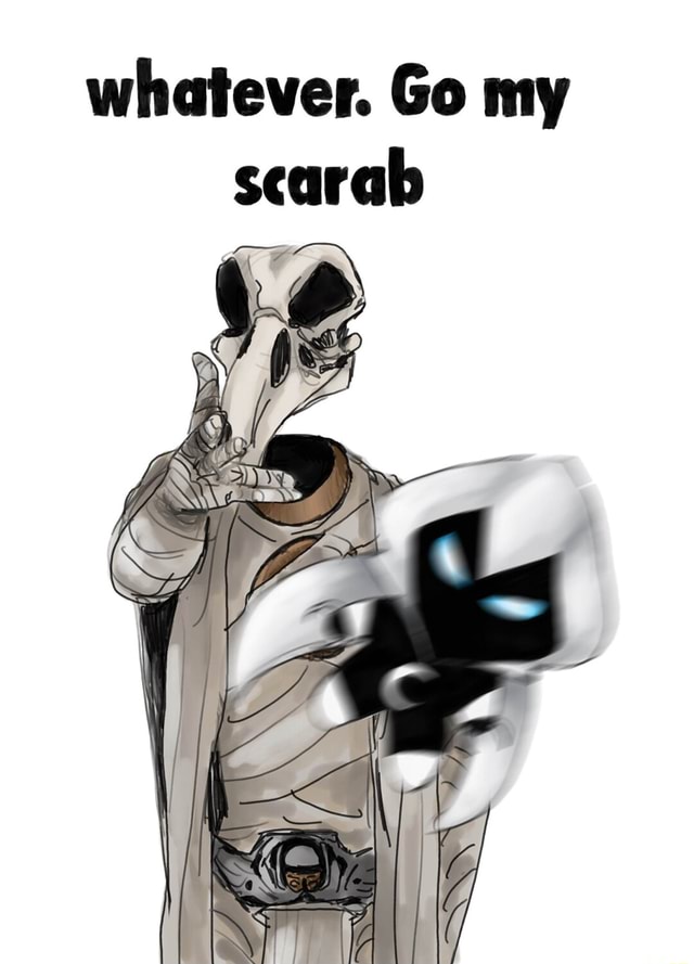 Whatever. Go my scarab - iFunny