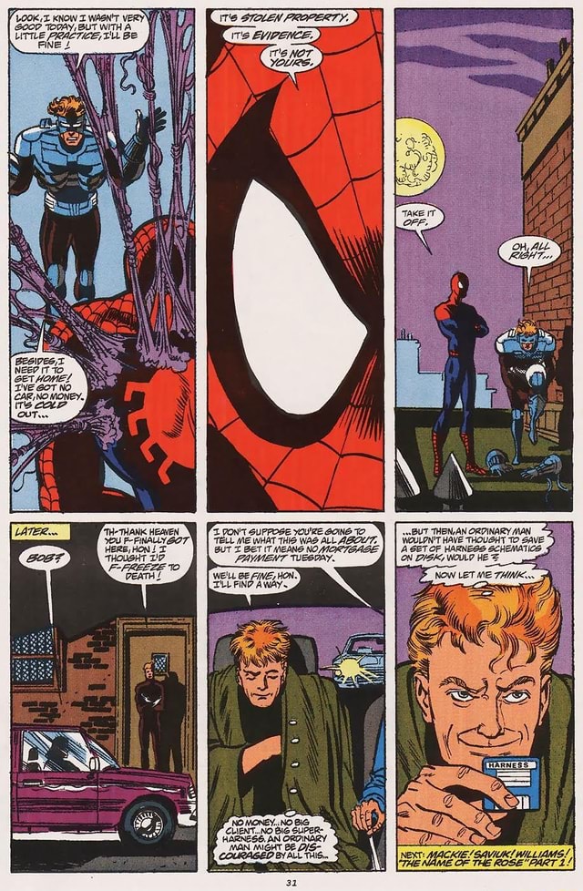 Spider-Man teaches a lesson how money and property (Web of Spider-Man ...