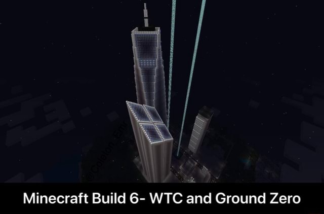 Minecraft Build 6- WTC and Ground Zero - Minecraft Build 6- WTC and ...