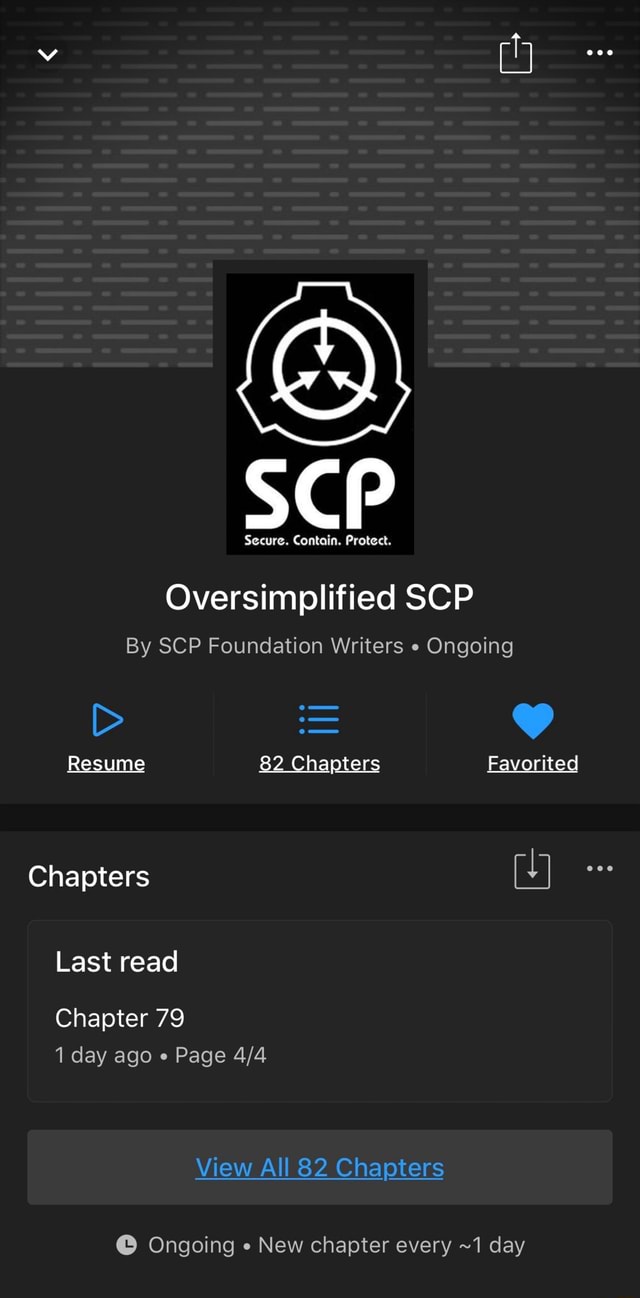 SCP Secure. Contain. Protect. Oversimplified SCP By SCP Foundation ...