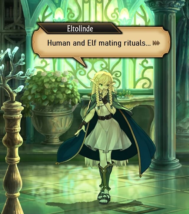 Itolinde Human and Elf mating rituals... - iFunny