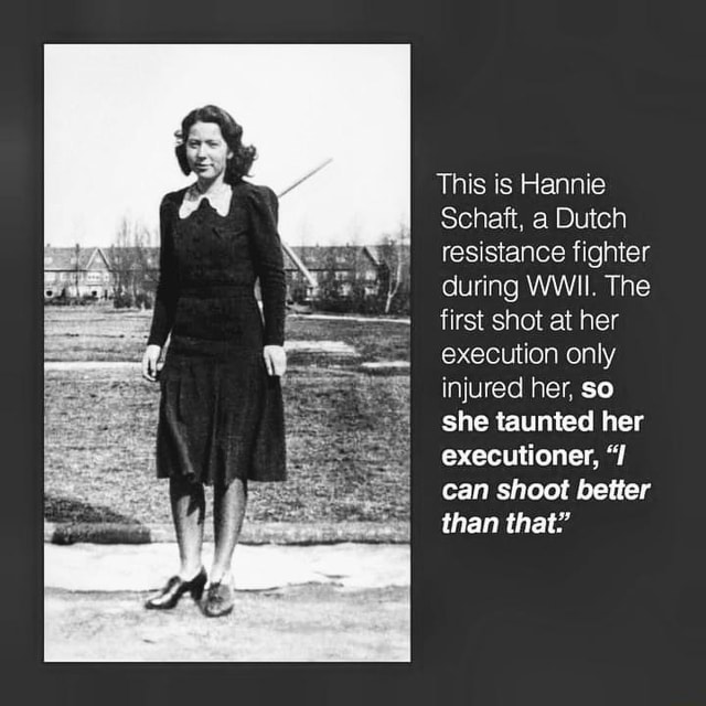 This is Hannie Schaft, a Dutch resistance fighter during WWII. The ...