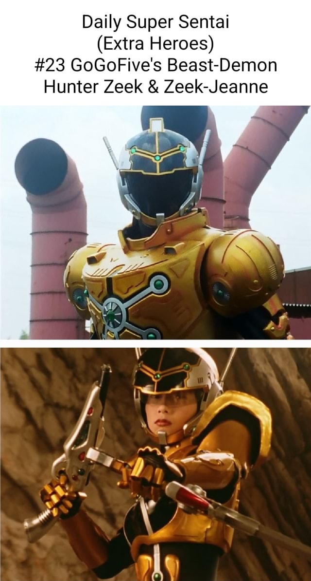 (Extra Heroes) Daily Super Sentai #23 GoGolive's Beast-Demon Hunter ...