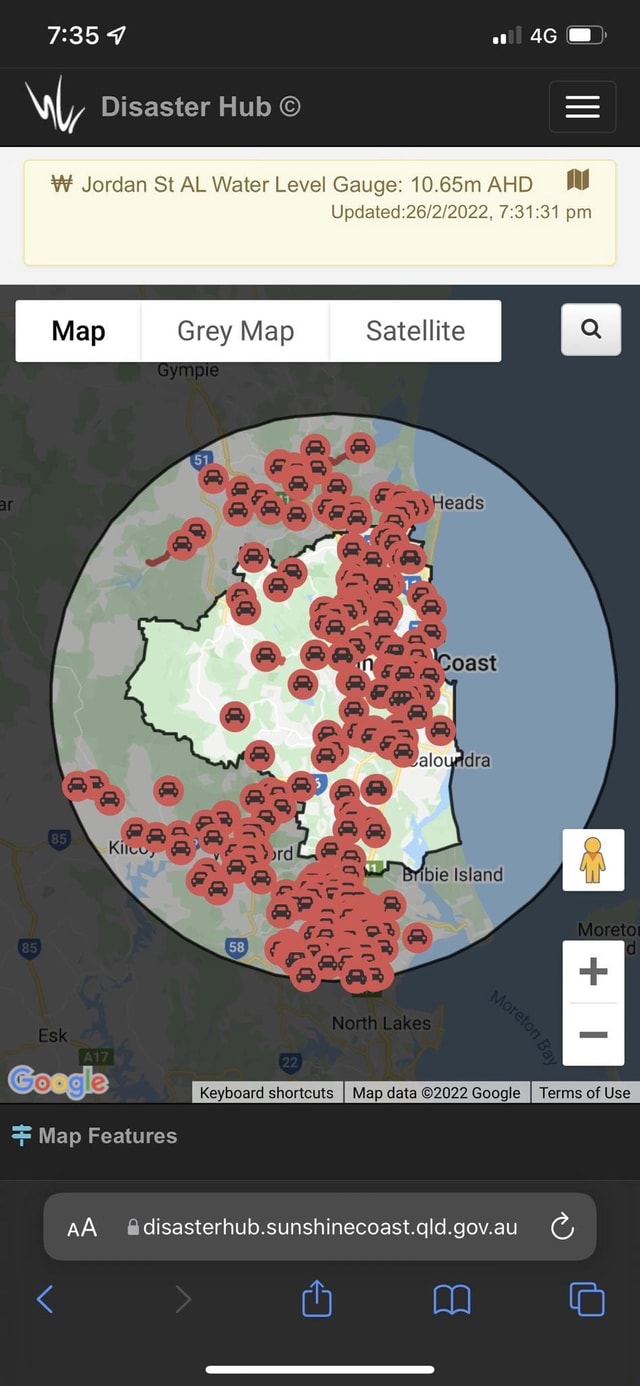 Current road closures. - \Wy Disaster Hub Jordan St AL Water Level ...
