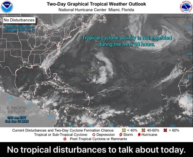 Two-Day Graphical Tropical Weather Outlook National Hurricane Center ...