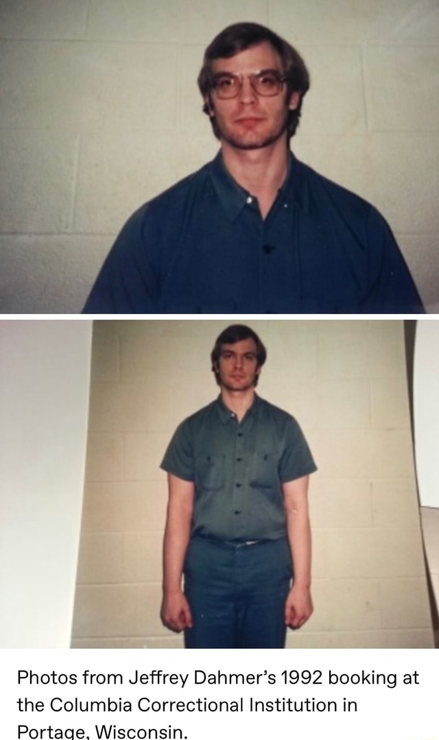 Rate the fit - Photos from Jeffrey Dahmer's 1992 booking at the ...