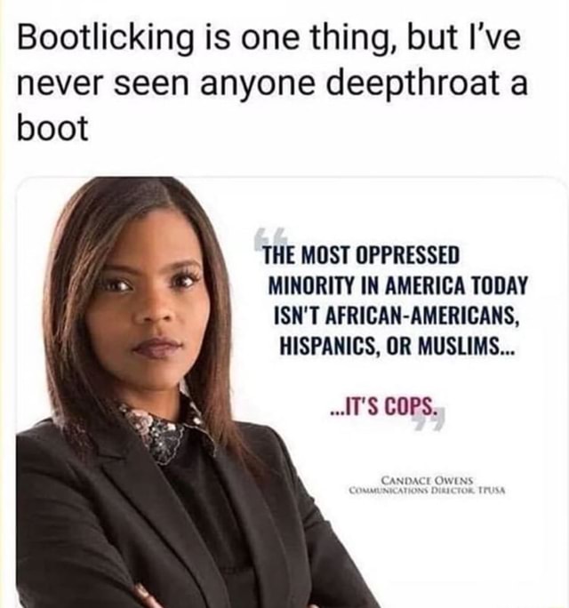 Bootlicking is one thing, but I've never seen anyone deepthroat a boot ...