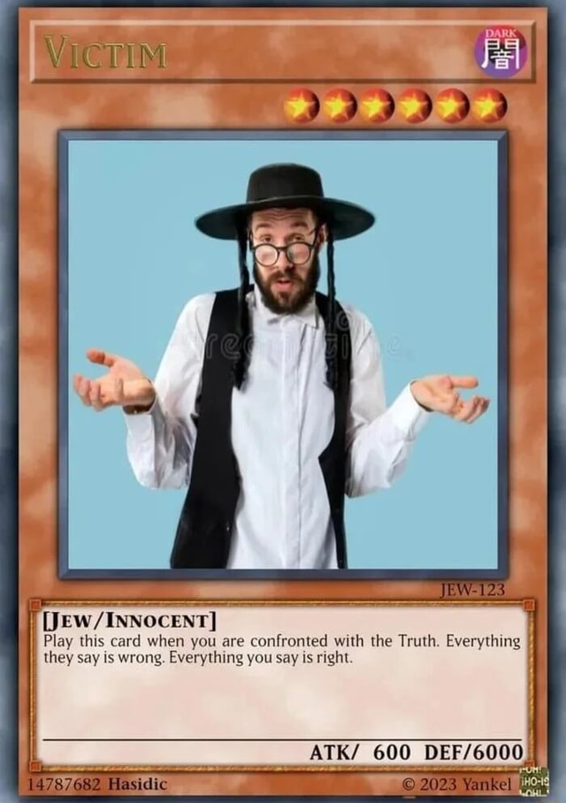 I Play this card when you are confronted with the Truth. Everything ...