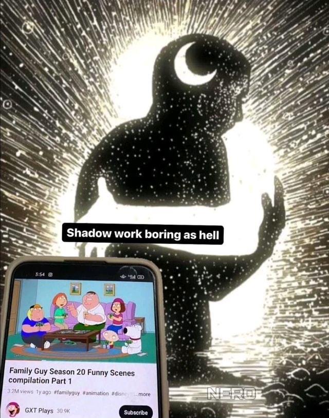 SS of Shadow work boring as hell I Family Guy Season 20 Funny Scenes ...