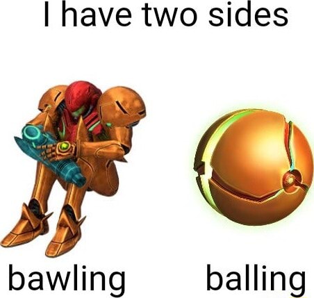 I have two sides By bawling balling - iFunny