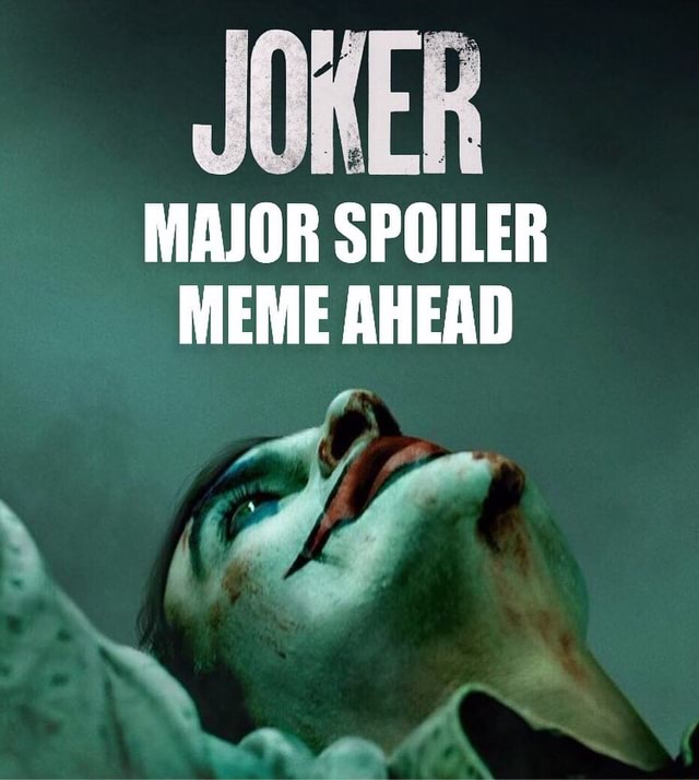 MAJOR SPOILER MEME AHEAD - iFunny