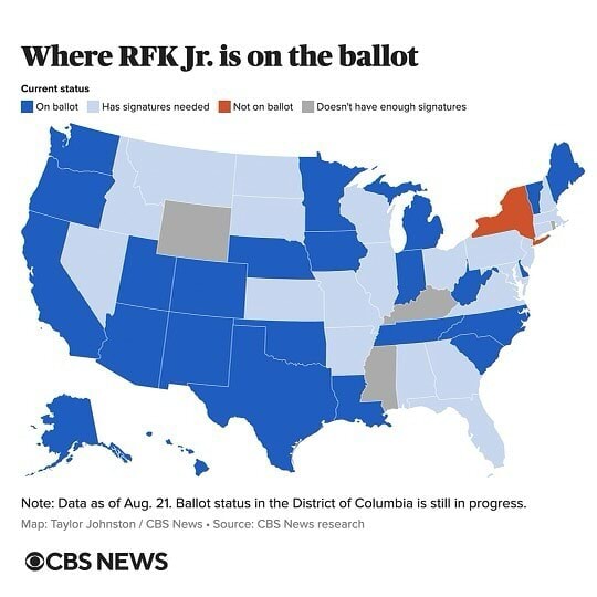 Robert F. Kennedy Jr. is considering ending his presidential candidacy ...