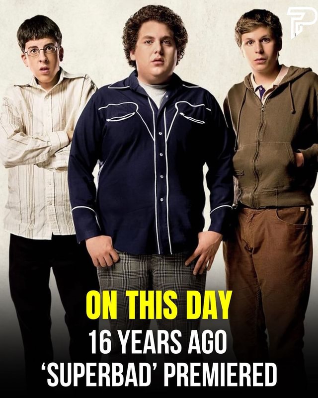 ‘Superbad’ premiered on this day 16 years ago in August of 2007. 🍿🎬 This fan-favorite starring ...
