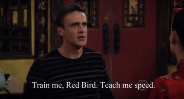 Mm Train me, Red Bird. Teach me speed. - iFunny