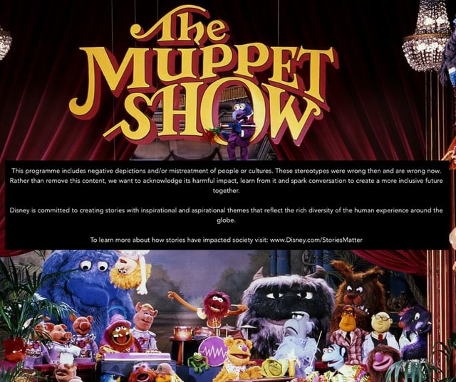Disney+ is warning viewers that some episodes of "The Muppet Show ...