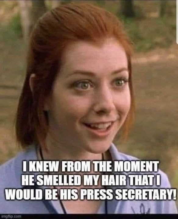 Circle Back Jen Psaki all grown up! - KNEW FROM THE MOMENT, HES SMELLED ...