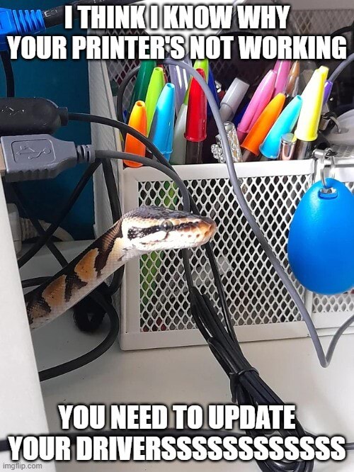 THINK KNOW WHY YOUR PRINTER' is NOT WORKING YOU NEED TO UPDATE YOUR ...