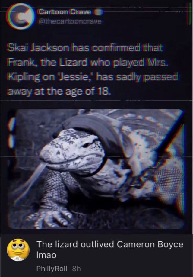 4 Cartoon Crave @ OTtnecarniDoricrave Skai Jackson has confinmed that ...