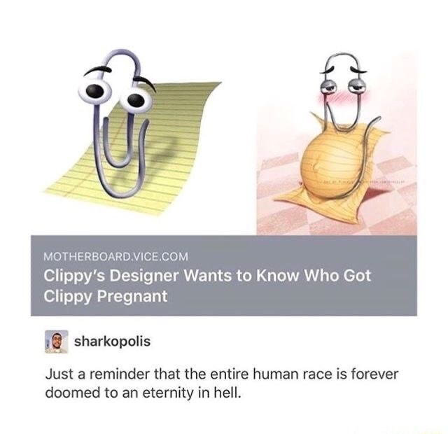 MOTHERBOARDVICECOM Clippy’s Designer Wants to Know Who Got Clippy ...