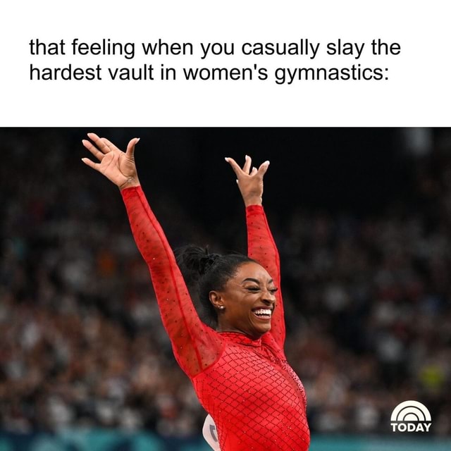 Simone Biles performed her iconic namesake vault, the Yurchenko double ...