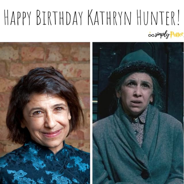 Happy 64th birthday to Kathryn Hunter (Arabella Figg)! 🎉 - HAPPY ...