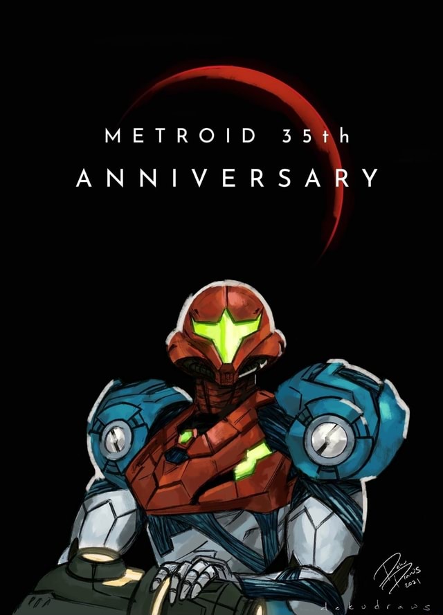 METROID 35th ANNIVERSARY - iFunny